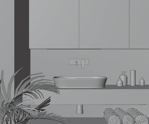 ArtStation - Bathroom Scene | Resources