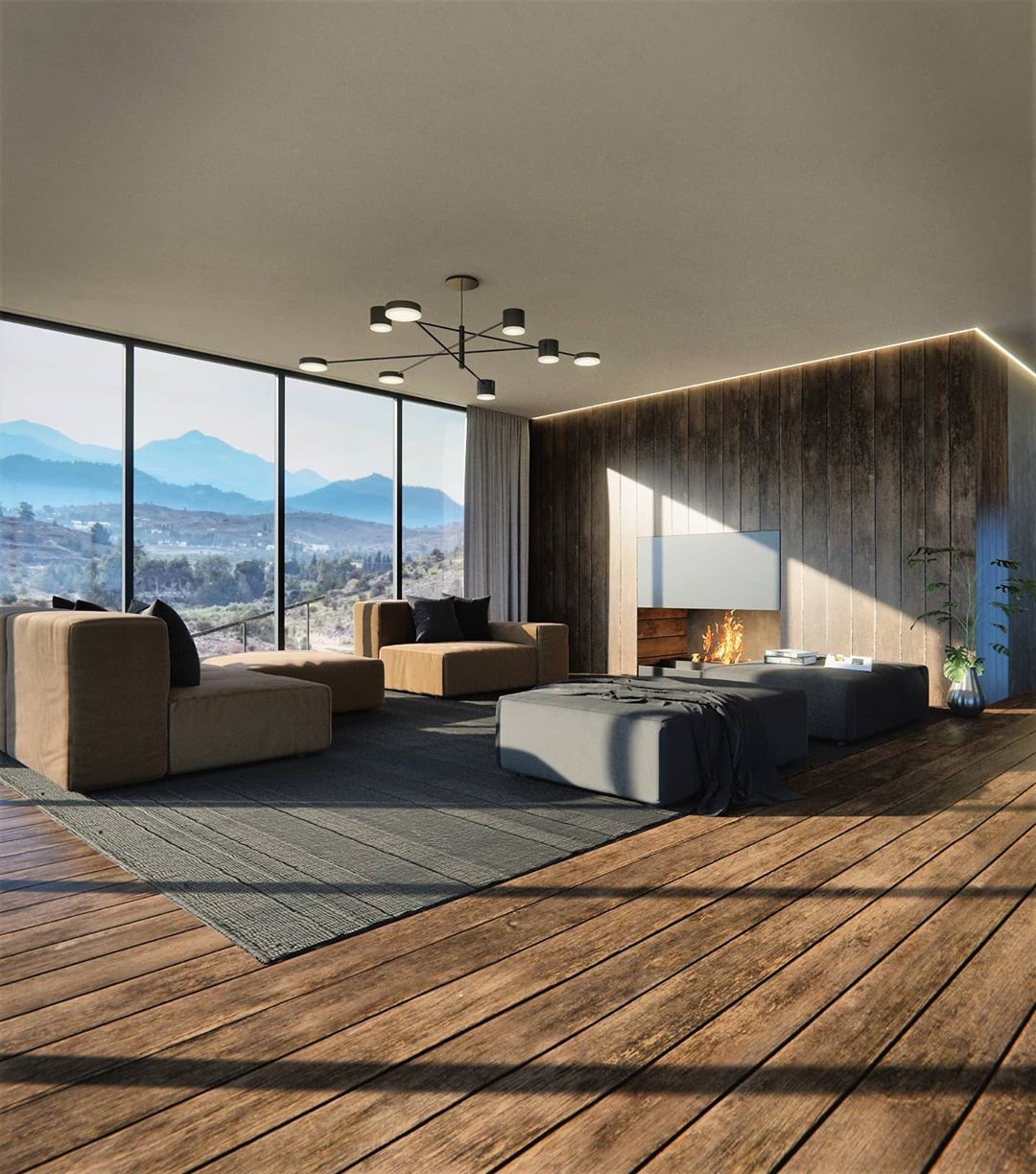 ArtStation - Mountain Sight House Scene | Resources