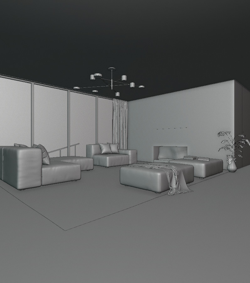 ArtStation - Mountain Sight House Scene | Resources