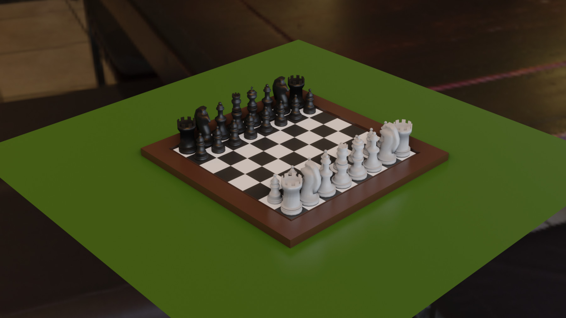 ArtStation - Chessboard Complete w/ Pieces | Resources