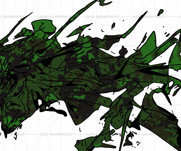 ArtStation - "Intoxication" (Green) Artwork | Artworks