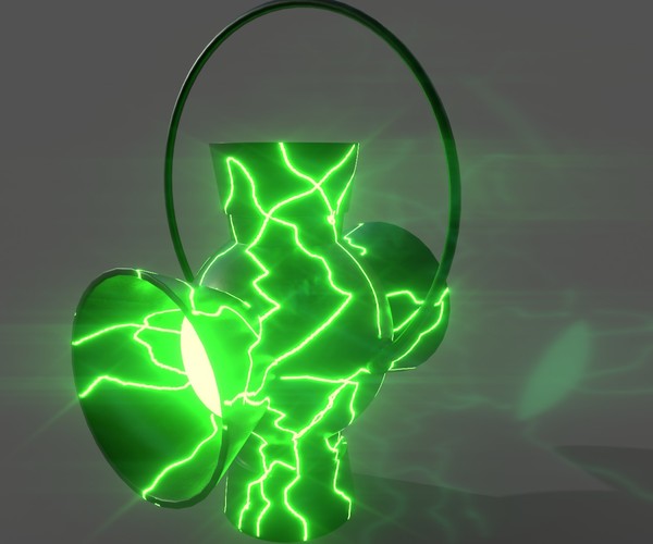 ArtStation - Green Lantern - Power Battery & Ring. | Game Assets