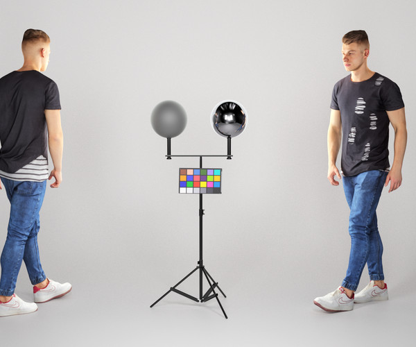 ArtStation - Handsome young man walking 142 | Game Assets