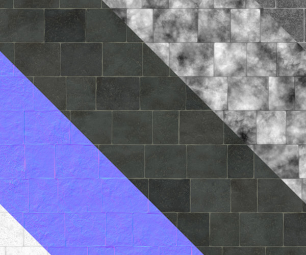 ArtStation - Procedural Stone Floor | Game Assets