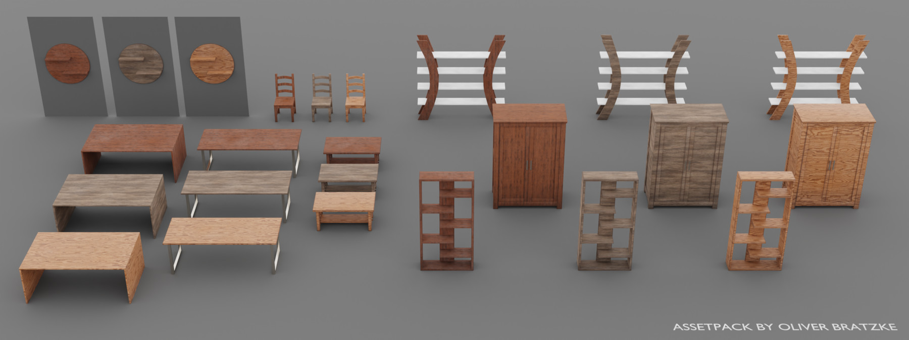 ArtStation - Interior Assetpack 01 [Game ready] | Game Assets