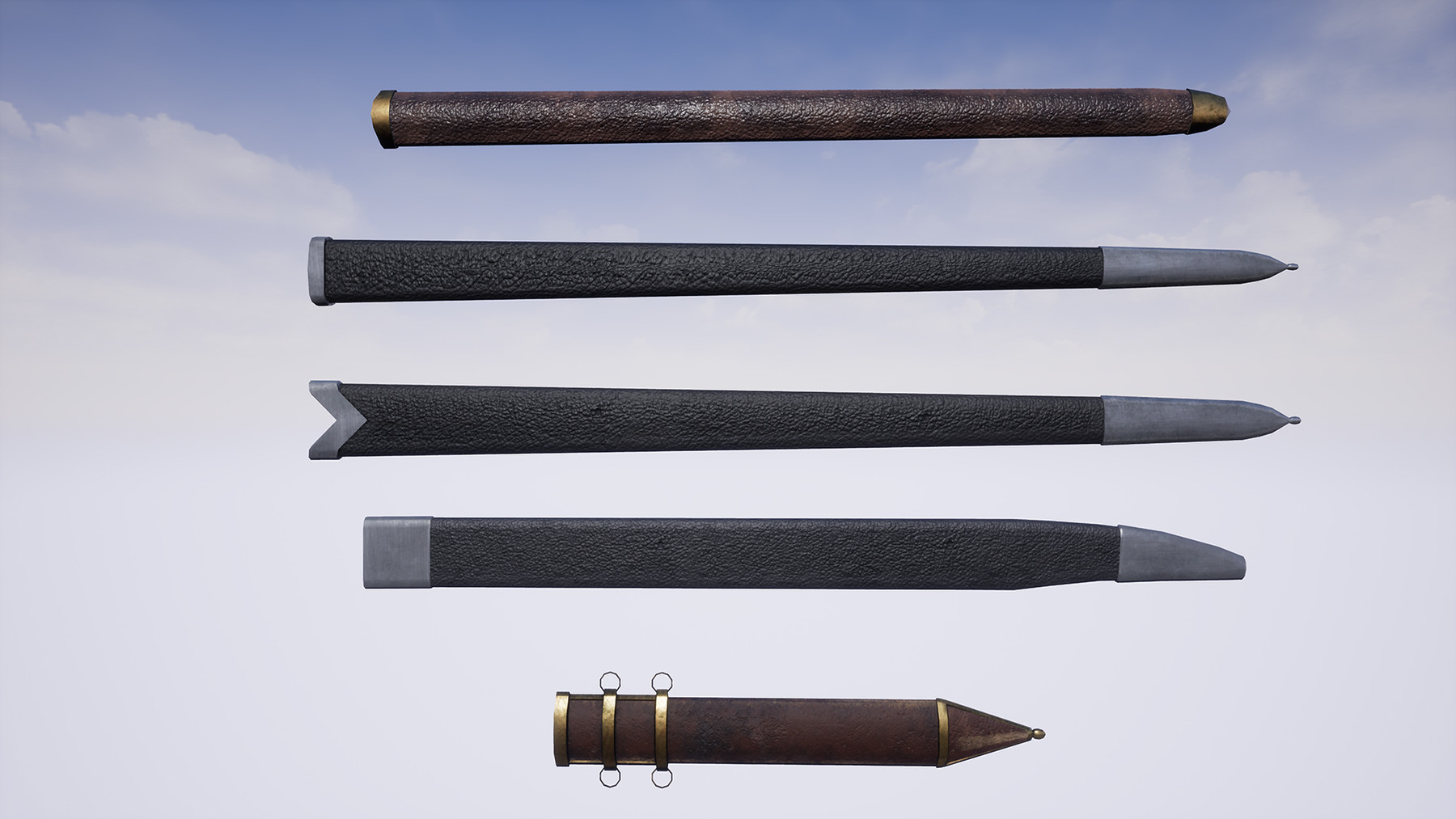 ArtStation - [UE4/UE5] Weapons Series - Swords - Mini Pack | Game Assets