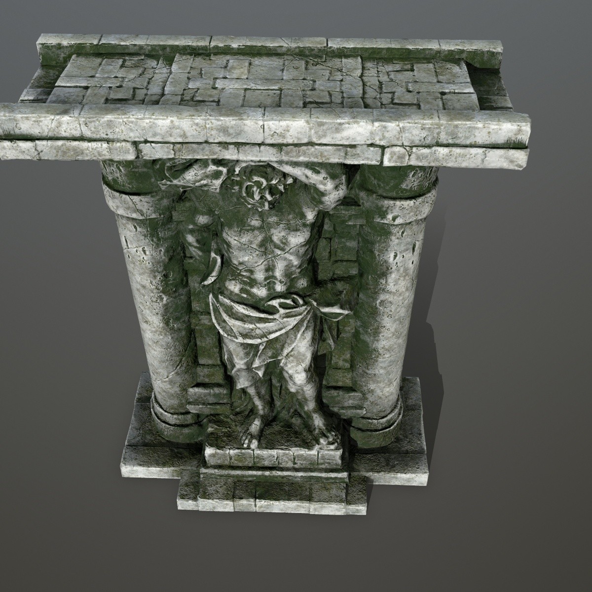 ArtStation - old statue | Game Assets