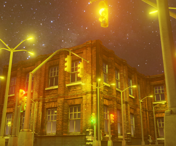 ArtStation - CITYELECTRICITY (game environment pack) by mkaplunow ...