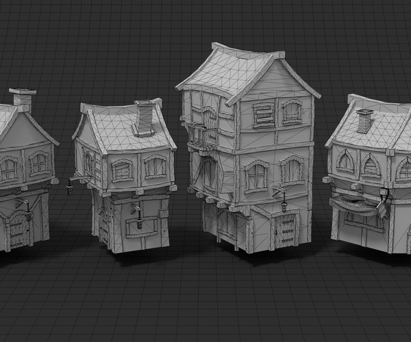 ArtStation - Stylized Village Asset Pack | Game Assets