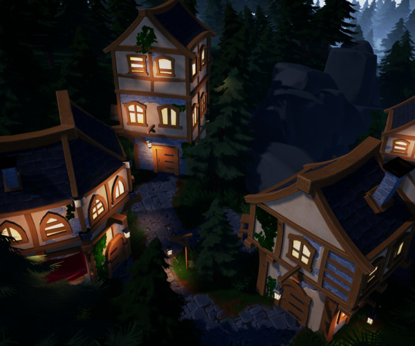 ArtStation - Stylized Village Asset Pack | Game Assets