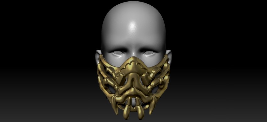 ArtStation - Quarantine Mask Scorpion Mask | Resources