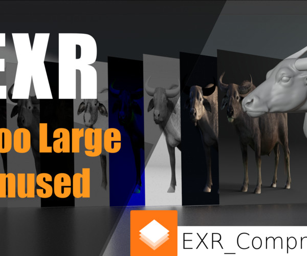 ArtStation - EXR Compression | VFX Grace | Resources