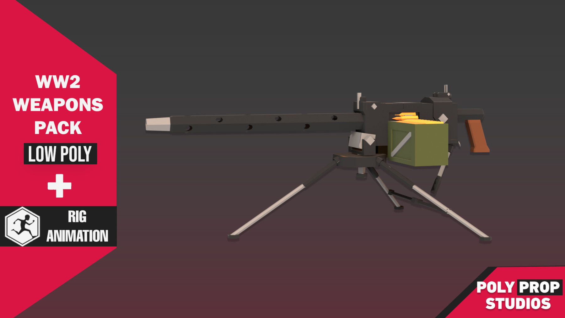 ArtStation - WW2 Weapons Pack | Game Assets