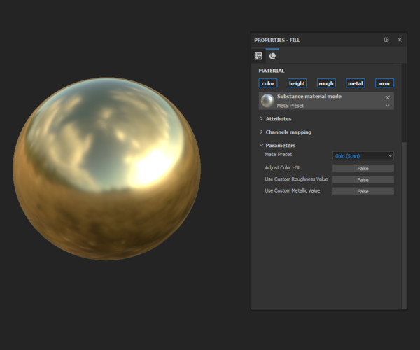 ArtStation - Metal Preset - Substance Painter Material | Resources