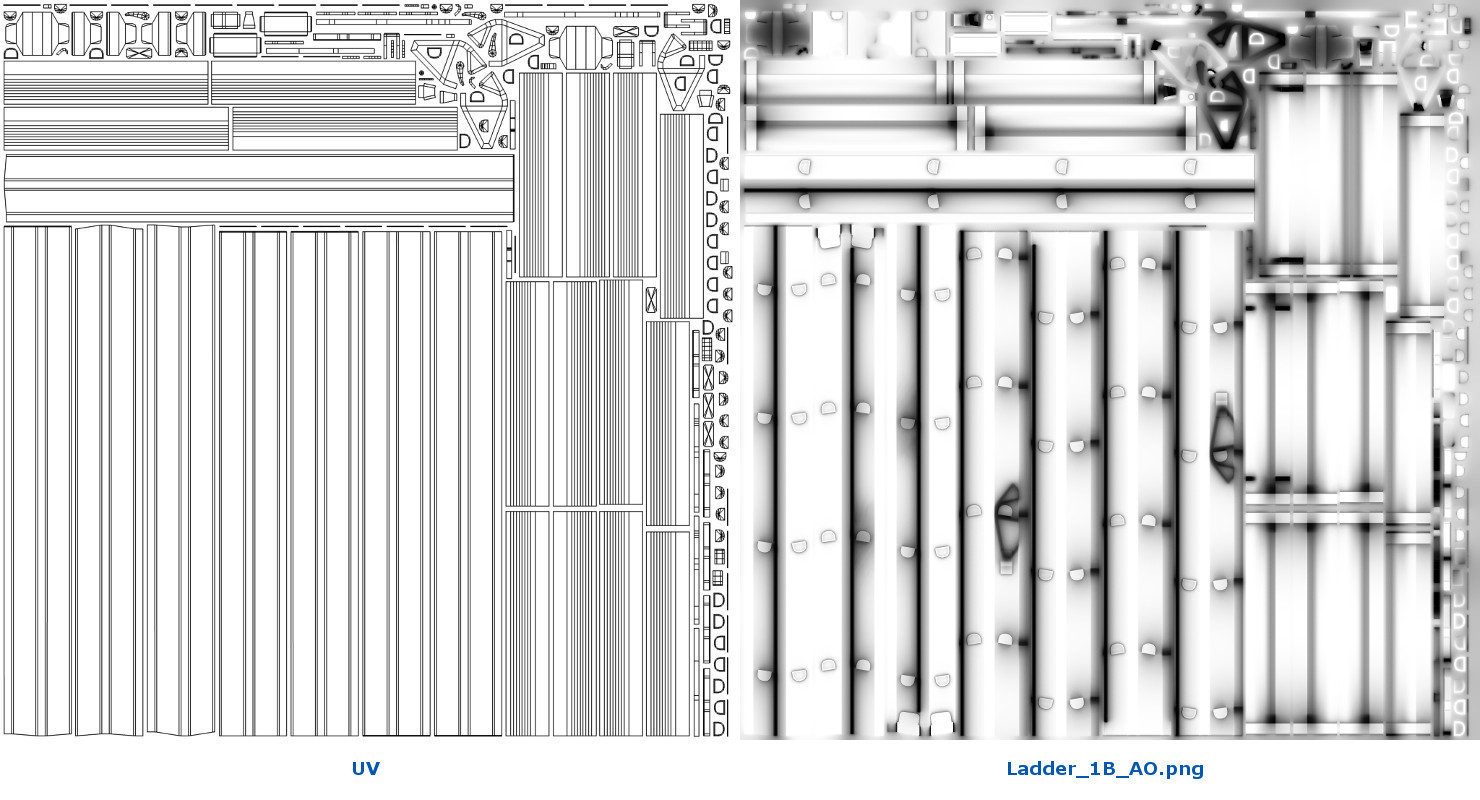 ArtStation - Ladder 1B | Game Assets