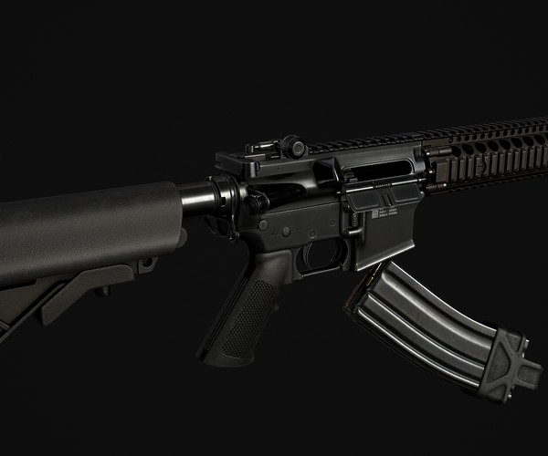 ArtStation - Mk18 Mod1 | Game Assets