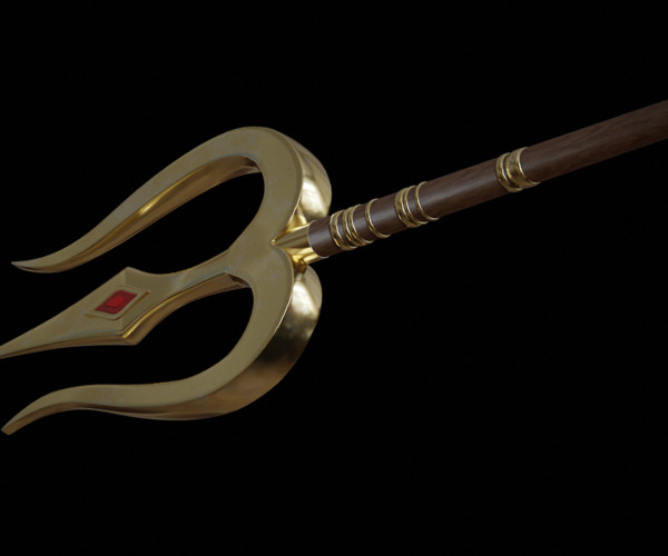 ArtStation - Trishul of Lord Shiva | Game Assets