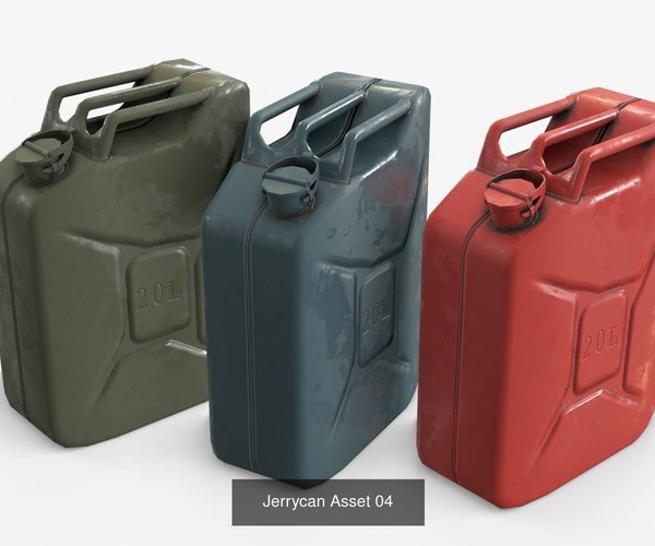 ArtStation - Jerrycan Assets Collection | Game Assets