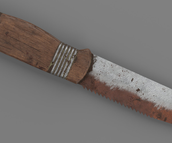 ArtStation - Knife in the style of Fallout. | Game Assets