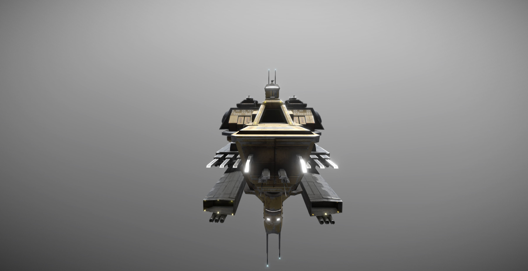 ArtStation - Space Force 1 - Carrier (Starfall) | Game Assets