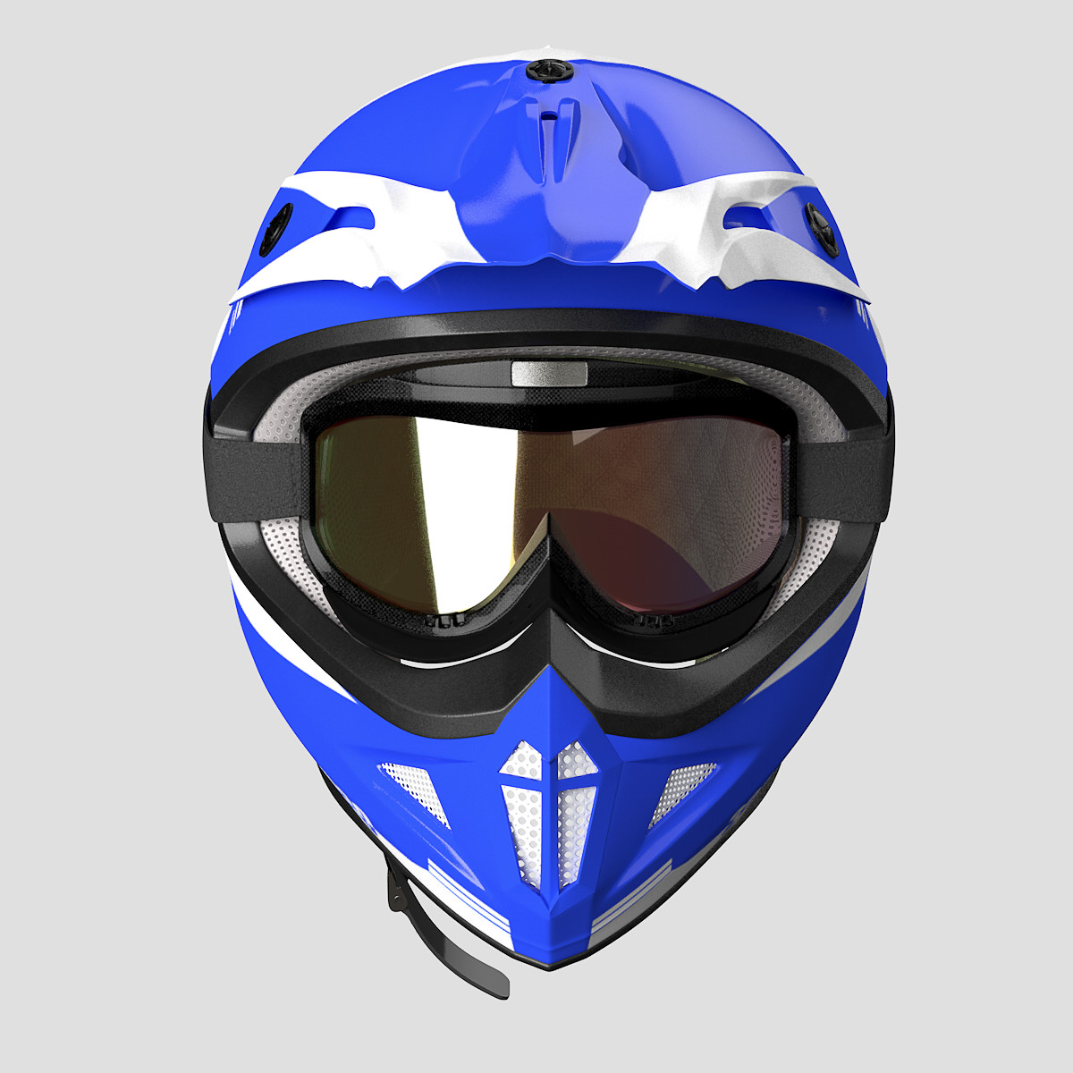 ArtStation - Helmet Off-Road and Goggles | Game Assets