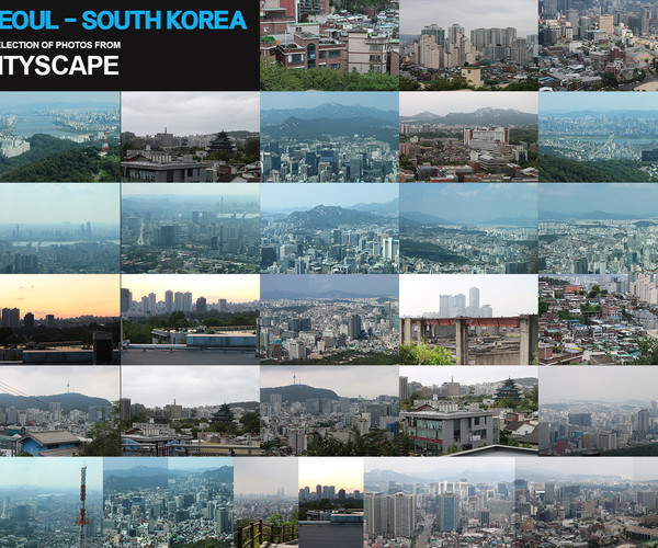 ArtStation - Seoul - South Korea - Reference Pack | Resources