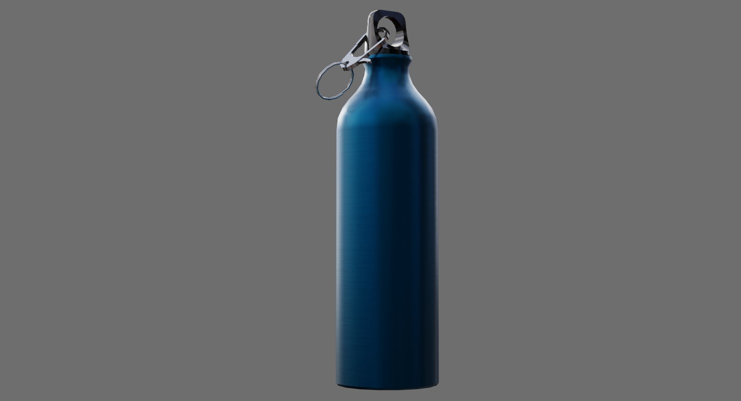 ArtStation - Water Bottle 1A | Game Assets