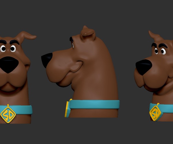 ArtStation - Scooby Head STL for 3Dprint | Resources