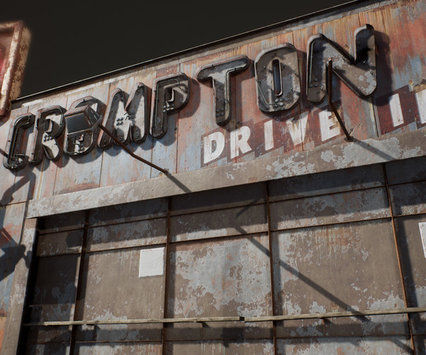 ArtStation - Post Apocalyptic Signs - VOL 2 | Game Assets