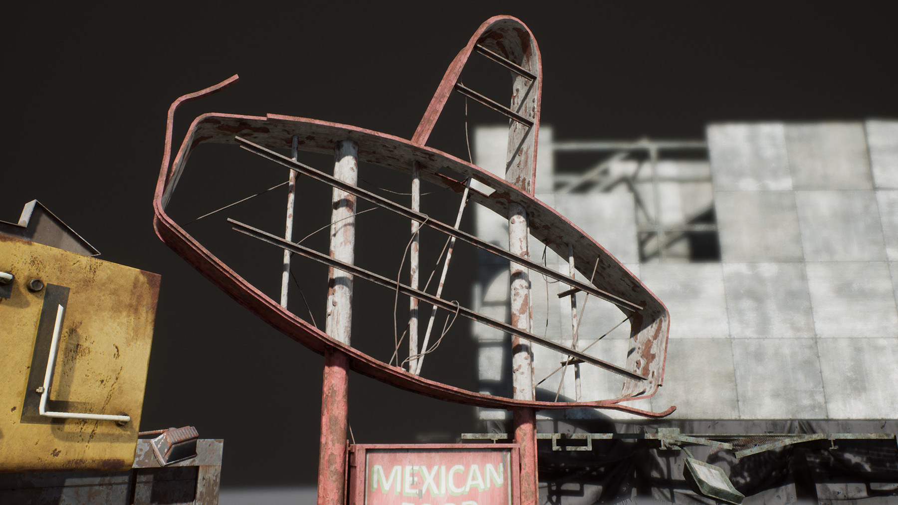 ArtStation - Post Apocalyptic Signs - VOL 2 | Game Assets