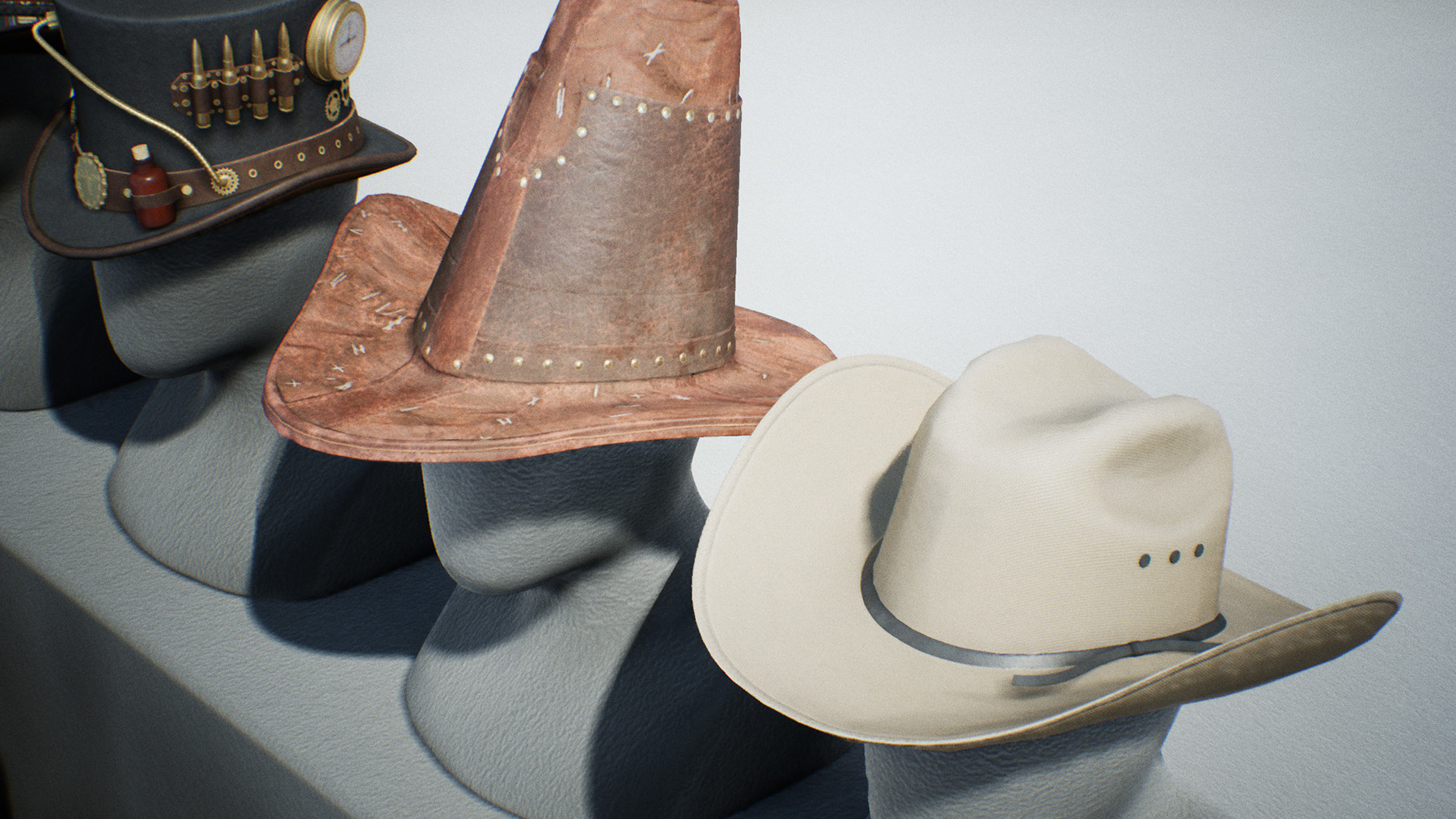 ArtStation - Variety Hats Pack - VOL 1 | Game Assets