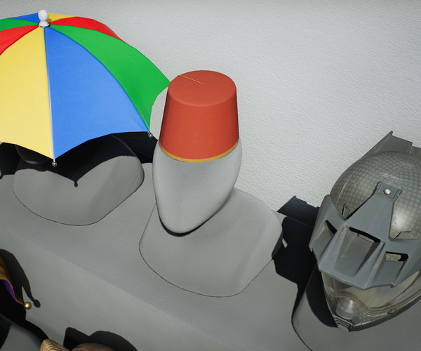 ArtStation - Variety Hats Pack - VOL 3 | Game Assets