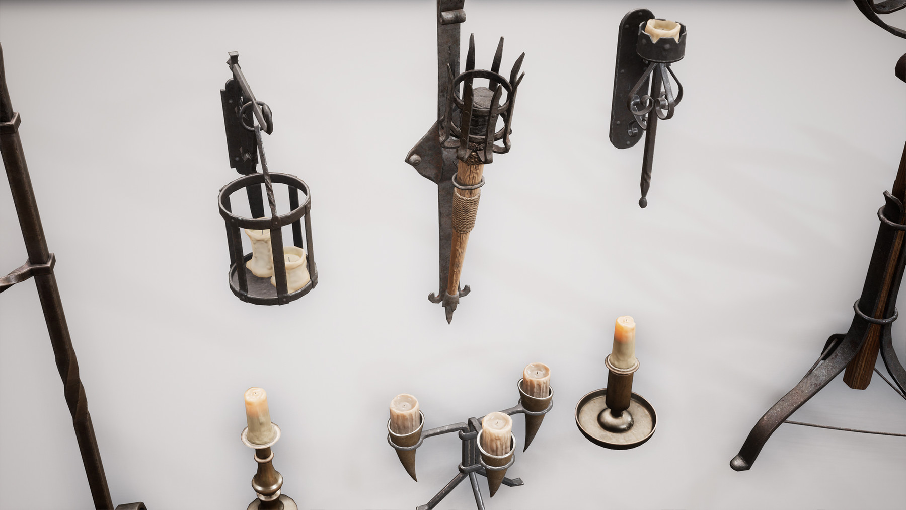 ArtStation - Medieval - VOL 10 - Lighting | Game Assets