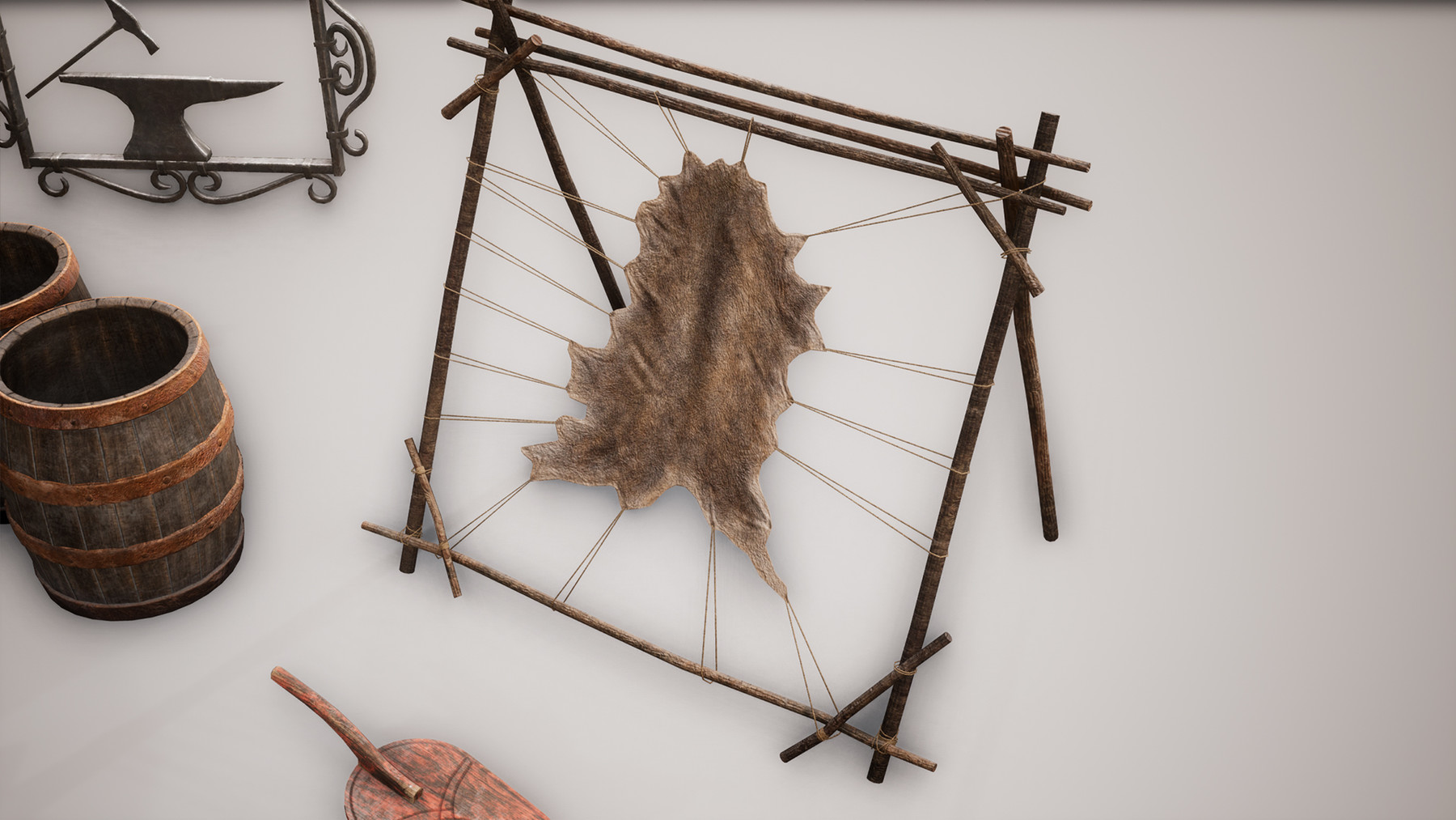 ArtStation - Medieval - VOL 7 - Craftsman Tools | Game Assets