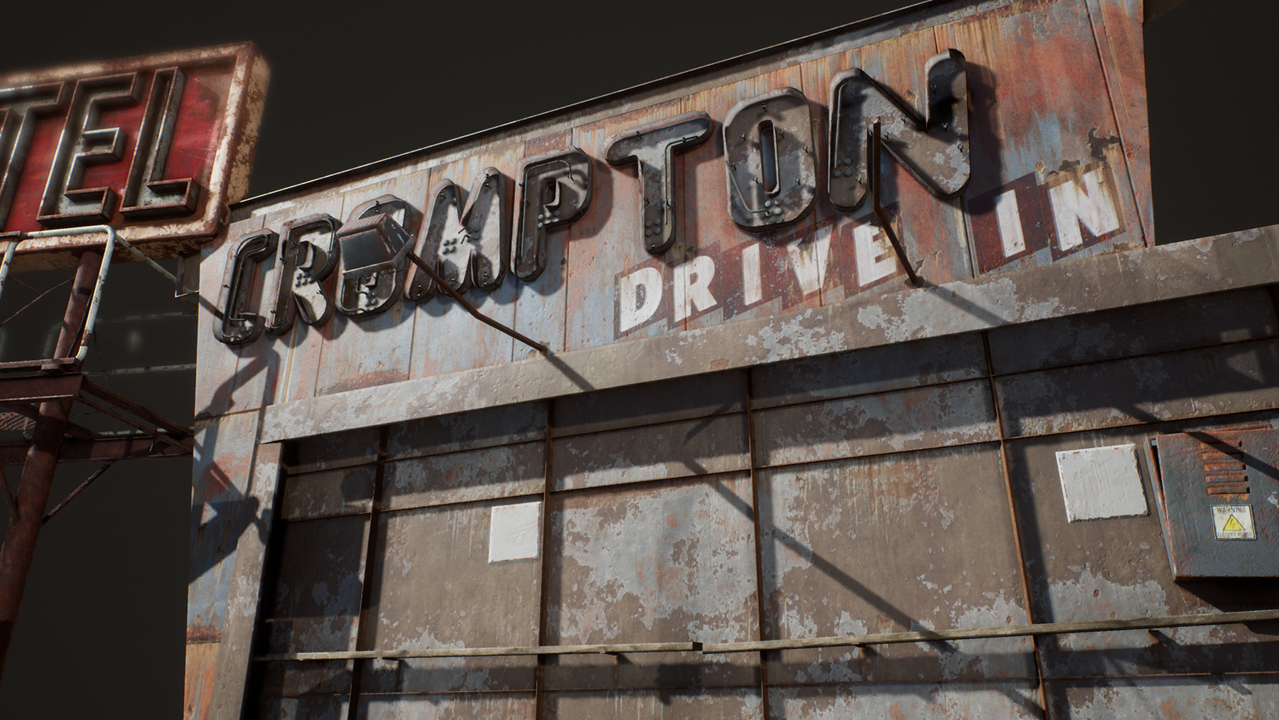 ArtStation - Post Apocalyptic Signs Props COMBO PACK (UE4) | Game Assets