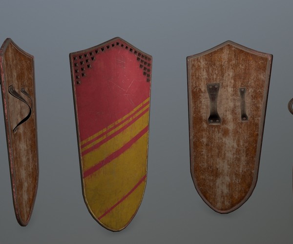 ArtStation - shield set | Game Assets