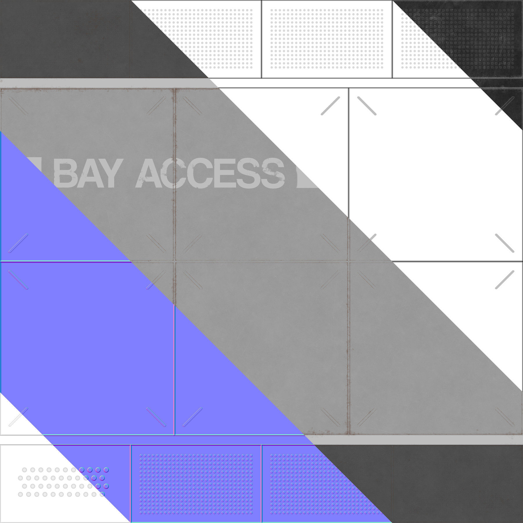 ArtStation - Procedural Sci-Fi Panels | Game Assets