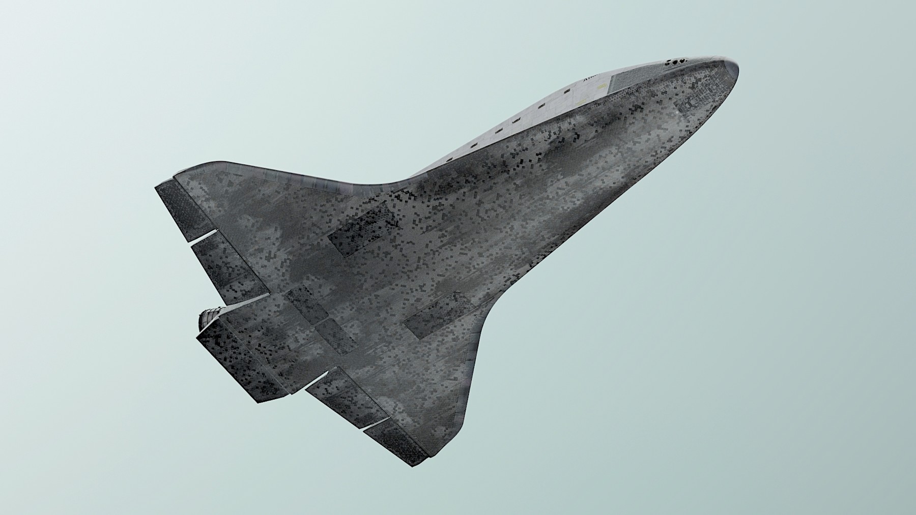 Space Shuttle Underside