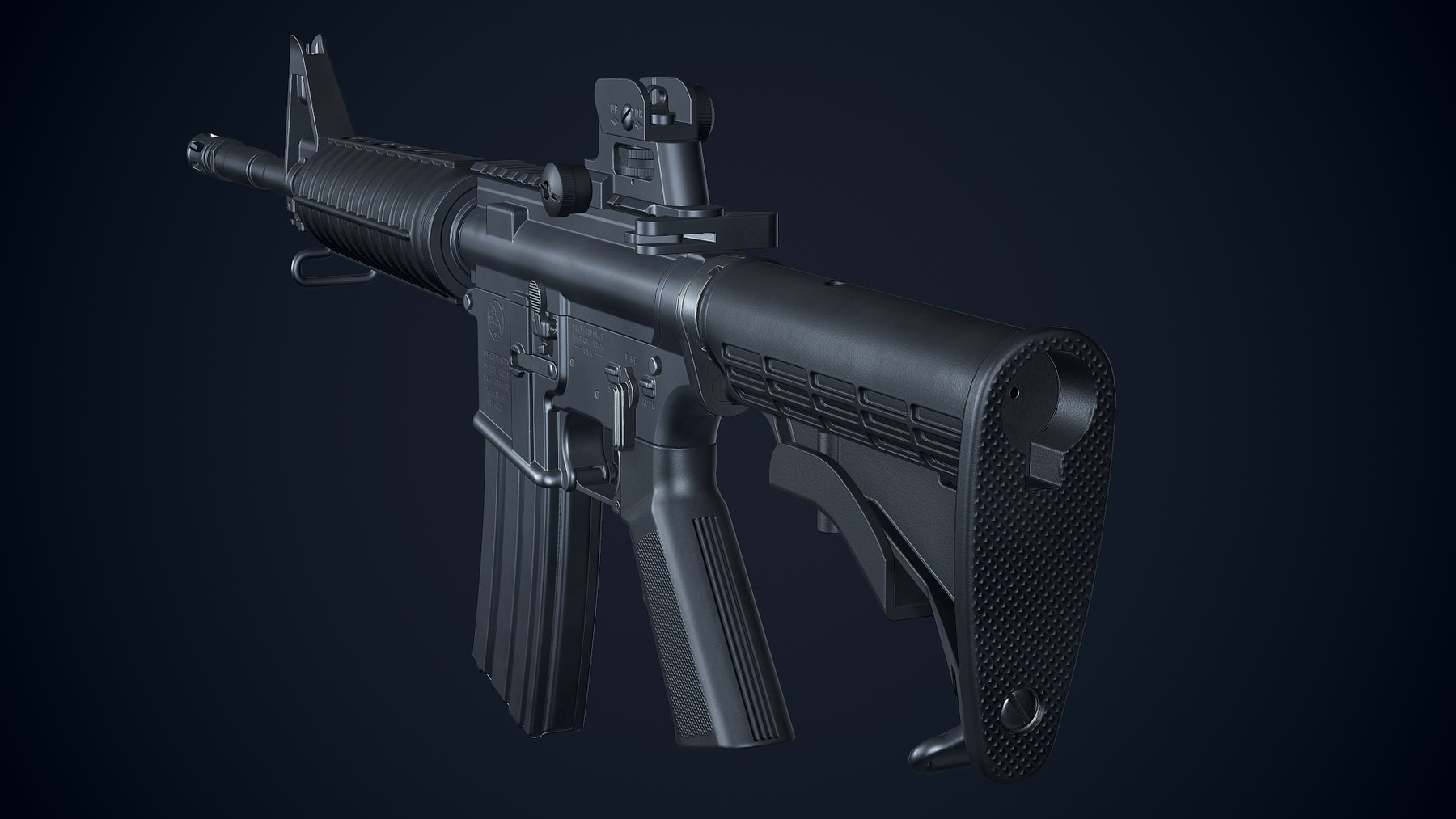 ArtStation - M4A1 Stock Modular | Resources