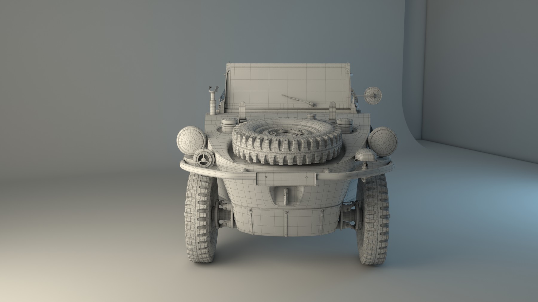 ArtStation - Volkswagen type 166 Schwimmwagen | Resources