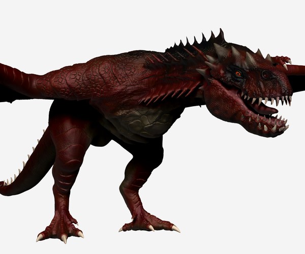 ArtStation - Wyvern Rex Sculpt | Game Assets