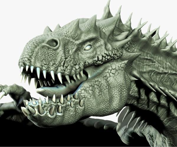 ArtStation - Wyvern Rex Sculpt | Game Assets