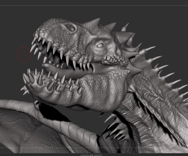 ArtStation - Wyvern Rex Sculpt | Game Assets