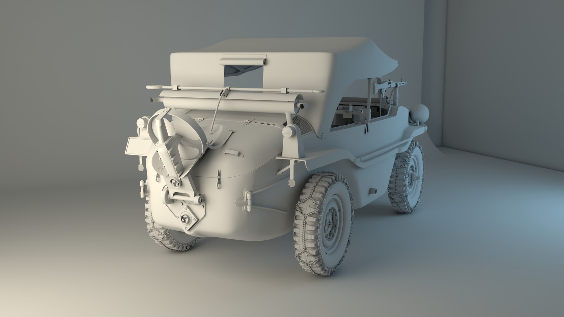 Balazs Tabanyi - Volkswagen type 166 Schwimmwagen military edition