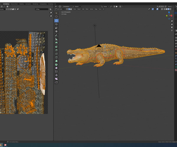 ArtStation - Aligator | Game Assets