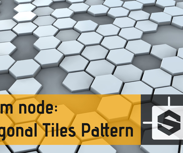 ArtStation - Substance Designer: Hexagonal Tiles Pattern | Resources