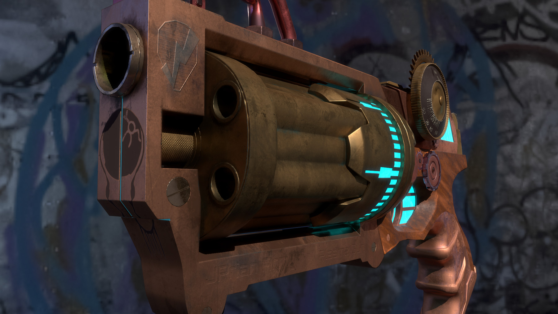 ArtStation - Steampunk Weapon | Game Assets