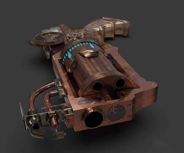ArtStation - Steampunk Weapon | Game Assets