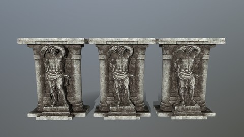 ArtStation - statue | Game Assets