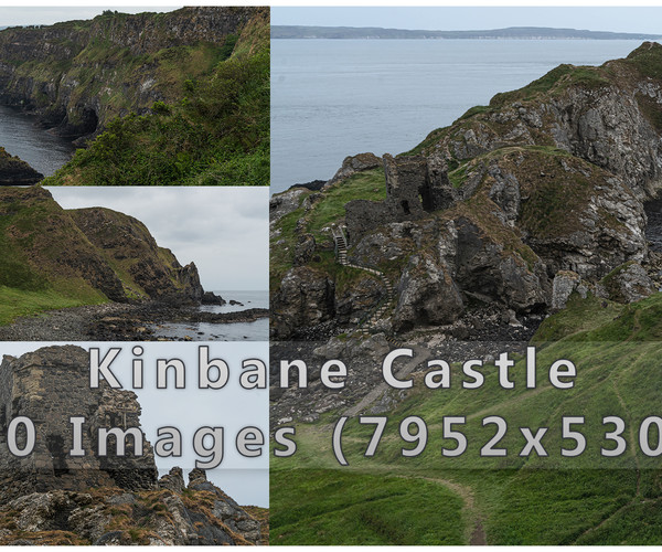ArtStation - Kinbane Castle Photopack - 210 images | Resources